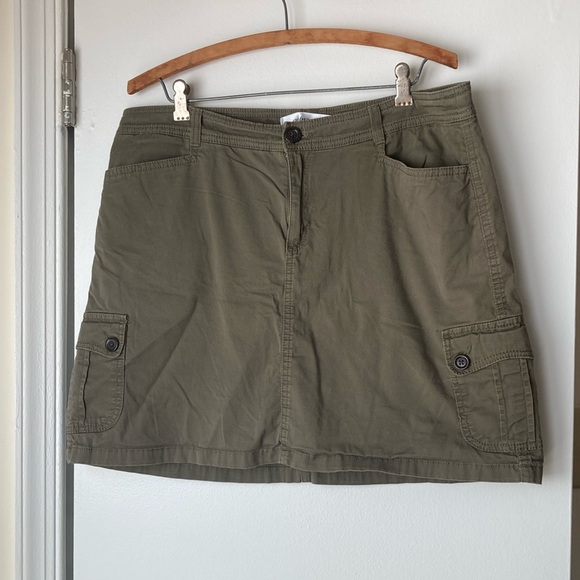 croft & barrow | Shorts | Olive Green Cargo Skort | Poshmark
